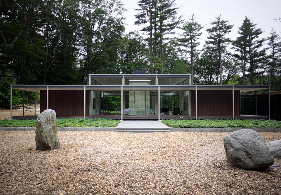 Glass / Wood House