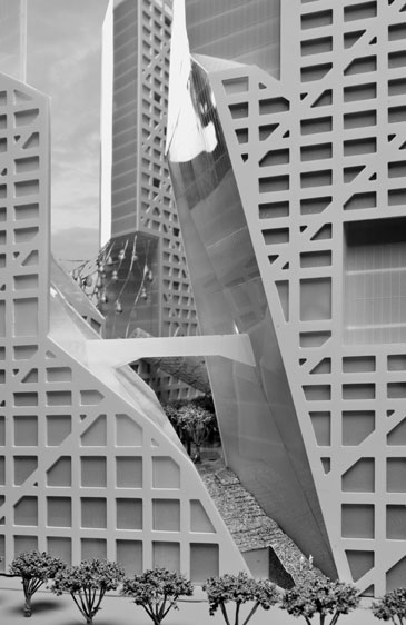 Sliced porosity block by Steven Holl Architects